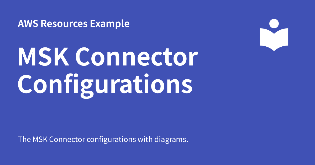 MSK Connector Configurations - AWS Resources Example